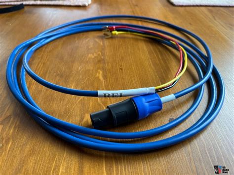 Rel Bassline Blue Subwoofer Connection Cable 38m For Sale Us Audio Mart