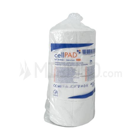 Compressas De Celulose Cellpad 4x5cm 500x2 Unidades