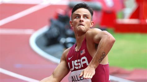 Usas Devon Allen Puts On Show Before And After 110m Hurdles Semifinal