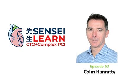 Sensei Podcast Episode 63 Colm Hanratty Youtube