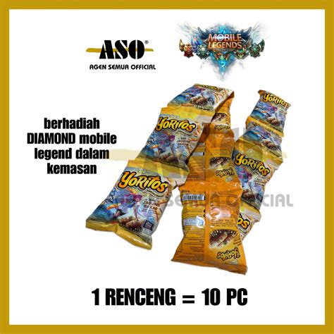 Jual Iyes Yoritos 15gr Edisi Mpl Mobile Legend Renceng Isi 10 Berhadiah Diamond Promo