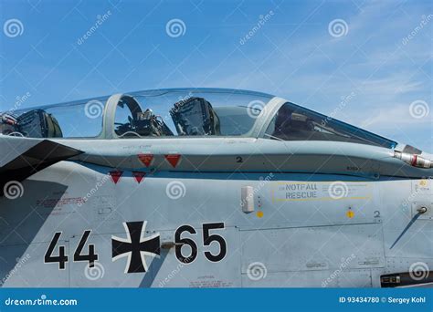 Cockpit A Twin Engine Variable Sweep Wing Combat Aircraft Panavia