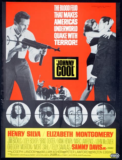 Johnny Cool Rare Film Posters