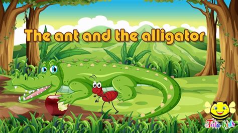 Abcs Stories The Story Of Letter Aa The Ant And The Alligator Youtube