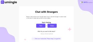 Umingle Review How Fast Does It Connect Strangers Oilycam