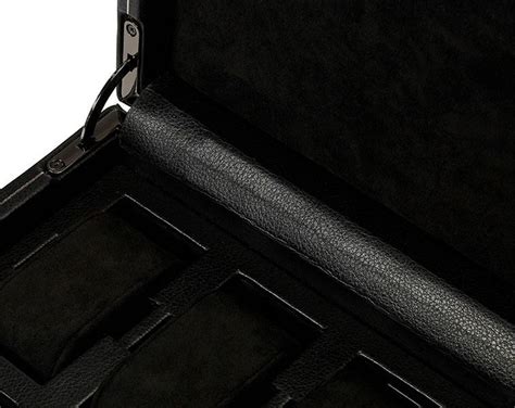 Wolf British Racing Black Vegan Leather Watchbox 793202 Ethos Watch