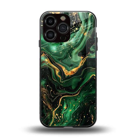 Golden Forest Phone Case For Iphone 13 Pro Max Glass Case Boujee