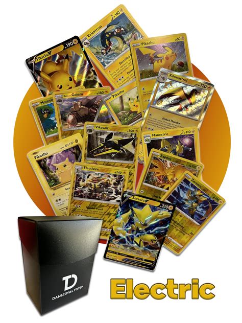 Pokemon Electric Type Cards Pokemon Tcg How To Make The Best