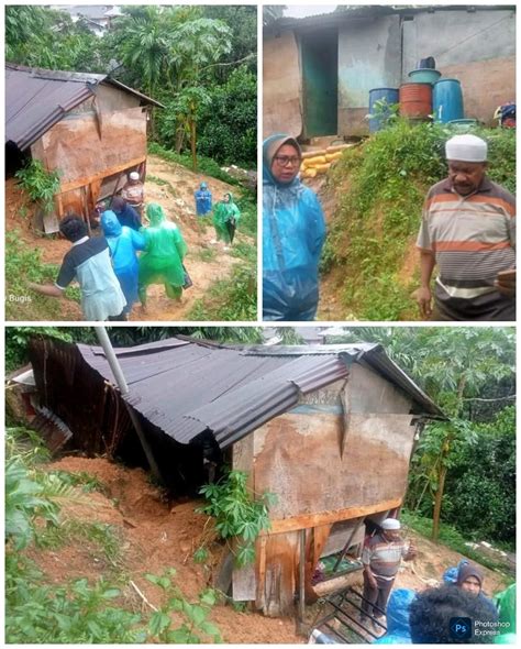 Anggota Dprd Provinsi Maluku Nita Bin Umar Tinjau Rumah Longsor Di