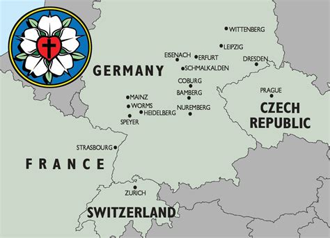 Protestant Reformation Map