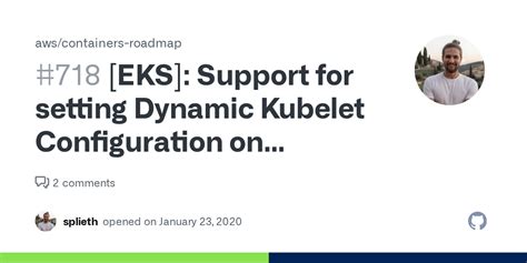 Eks Support For Setting Dynamic Kubelet Configuration On Managed