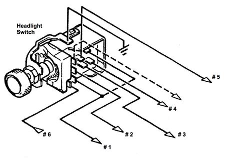 Wiring Diagrams For Headlight Switches 5 Essential Diagrams Moo Wiring