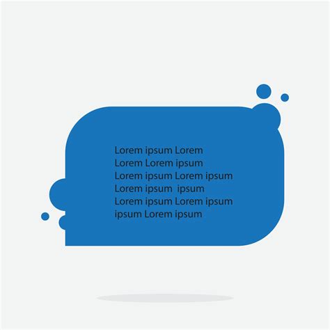 Text Box Design With Simple Style And Elegant 13783391 Vector Art At