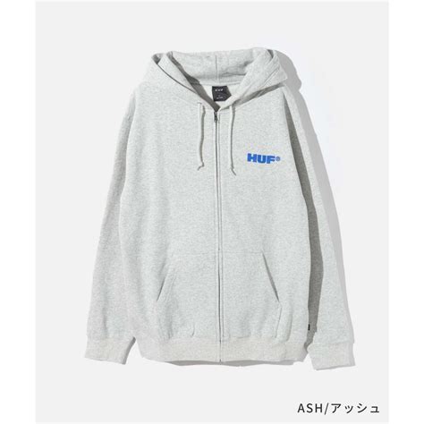 ハフ Huf ハフ Huf All Caps Fz Hoodie オールキャップス フルジップ フーディー Pf00762 パーカー ジップ