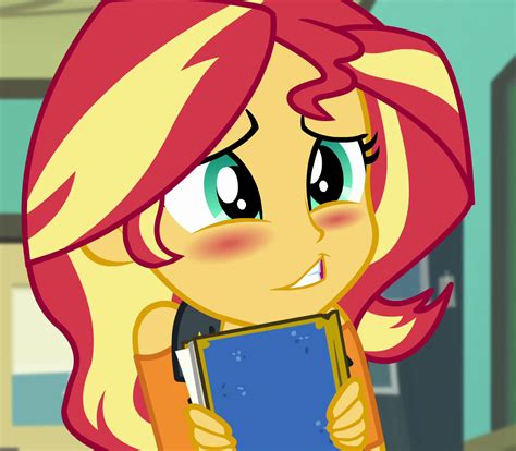 Sunset Shimmer Makes A Cute And Weird Face By Benjirivera1991 On Deviantart