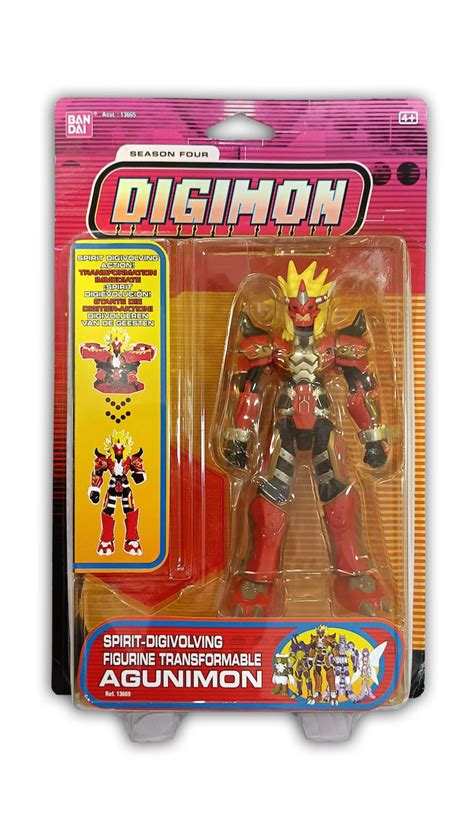 Digimon Spirit Digivolving Figurine Transformable Agunimon Zappas Toys