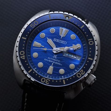 Seiko Turtle King Waffle Save The Ocean Automático Srpe07 Corvus