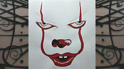 How To Draw A Pennywise Clown