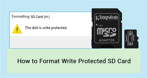 Can I Format Write Protected Sd Card Yes Sure Your Guide Is Here Qiling