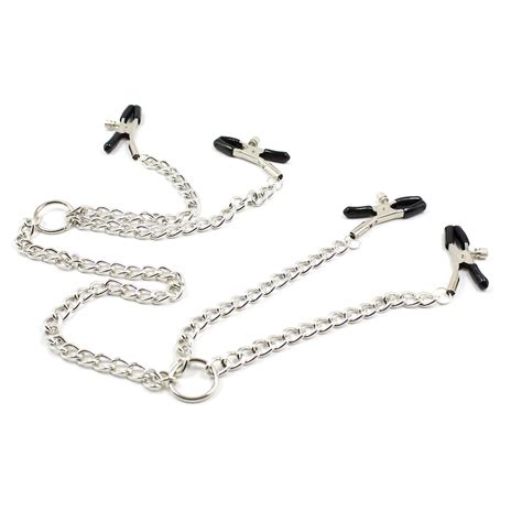 Nipple Clit Pussy Clamps Metal Chain Sex Toys For Women Bondage Slave Adult Game Ebay