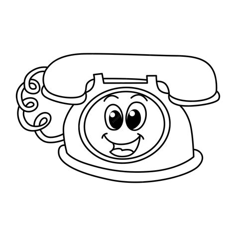 Phone Clipart Black And White