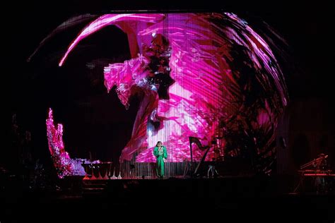 Björks Cornucopia ~ A Fully Immersive Audio Visual And Musical