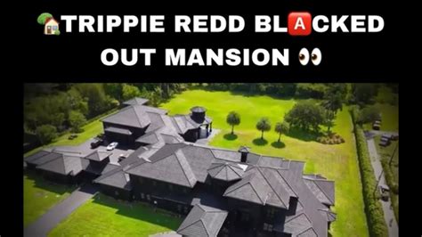 🏡 Rapper Trippie Redd Blacked Out Mansion 👀 Mansion Youtube