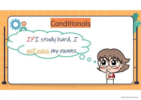 First Conditional Ppt General Gramma English Esl Powerpoints