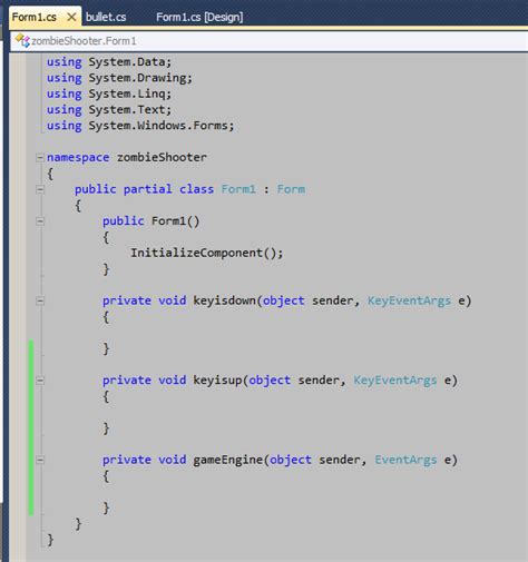 C Tutorial Create A Zombie Survival Shooting Game In Visual Studio Moo ICT Project Based