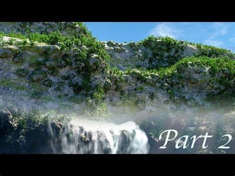 Create Gorgeous Waterfalls Blender Tutorial 02 Realistic
