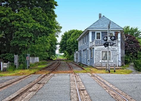 Historic Cape Cod Train Station Photograph By Gina Cormier Fine Art