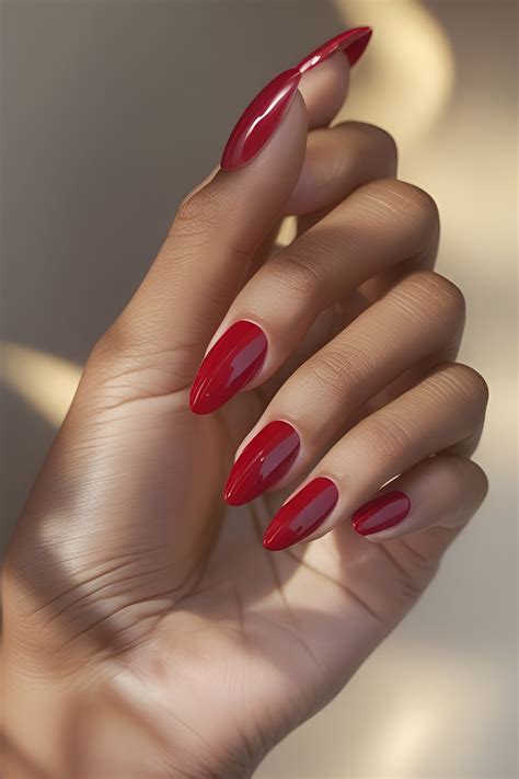 15 Dark Cherry Red Nail Ideas That Exude Effortless Luxury Insiderlyfe