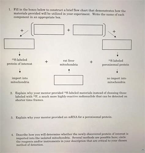 Solved 1 Fill In The Boxes Below To Construct A Brief Flow