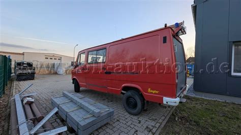 Zoll Auktion 1 Ehemaliges Feuerwehrfahrzeug Mercedes Benz T1 310