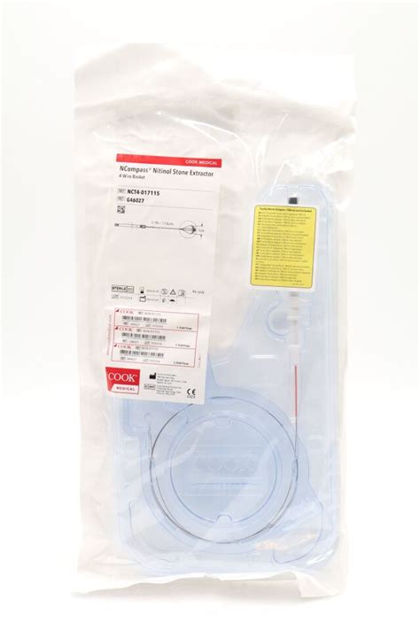New Cook Medical G46027 Short Date Eaches Ncompass Nitinol