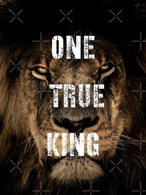 Otk One True King Lion Sticker For Sale By Brokehustler Redbubble