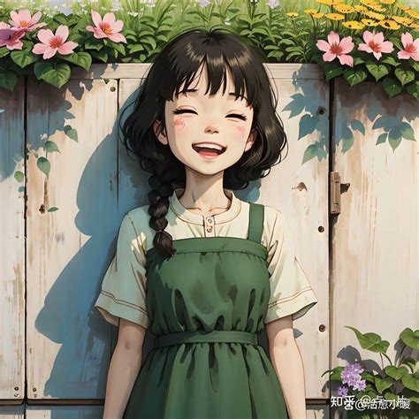 转载很萌的卡通女孩！ 知乎