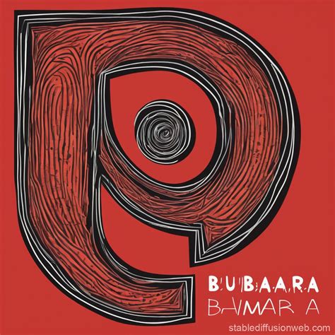 Bubamara Logo With Red Background Stable Diffusion Online