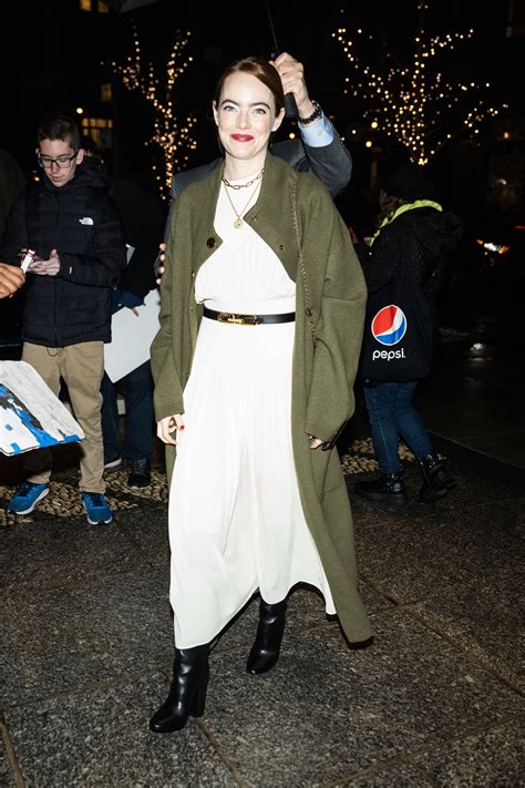 Emma Stone Wore Louis Vuitton On The Red Carpet Who What Wear
