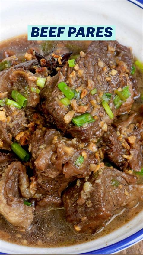Delicious Beef Pares Recipe