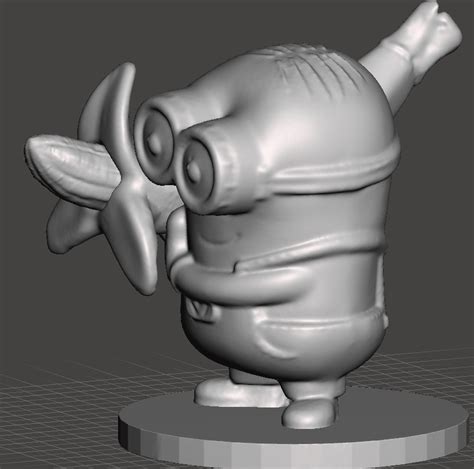 Stl File Minion Banana Bazooka・template To Download And 3d Print・cults