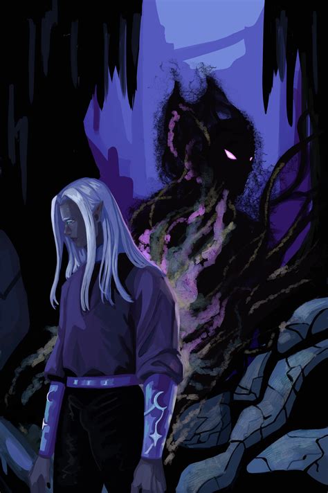 Drow Warlock By Markalone On Deviantart