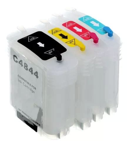 Cartuchos Recargable Hp Designjet 111 Autoreset Plotter Tint Envío Gratis