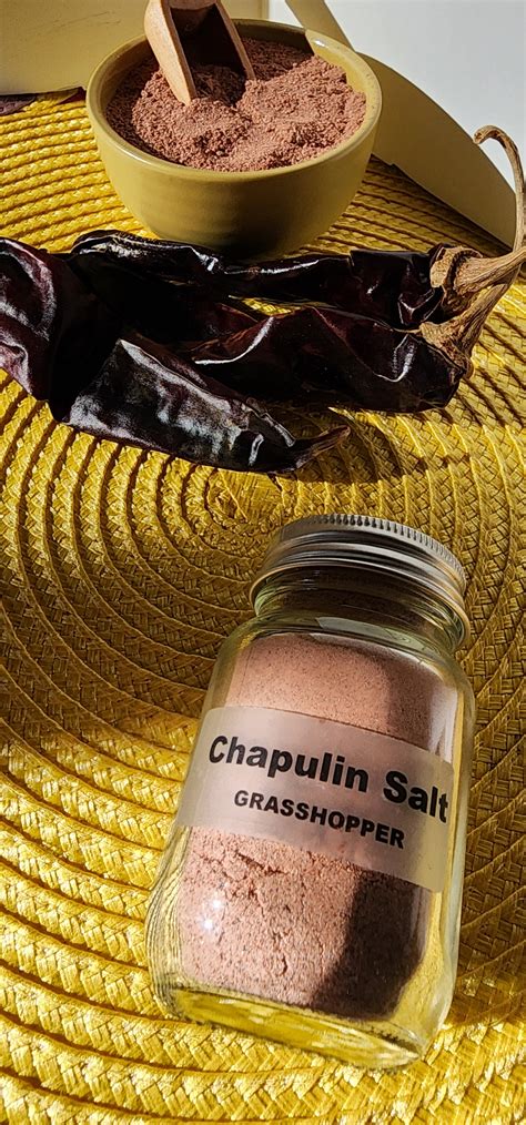 Salt Sal De Chapulin Grasshopper Salt Gourmet Ketzal Foods