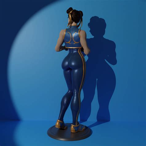 Chun Li Street Fighter 3d Model By Moogar