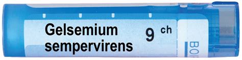 Gelsemium Sempervirens 9ch Boiron Ozone Bg
