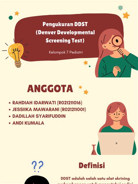 Pengukuran Ddst Denver Developmental Screening Test Pdf