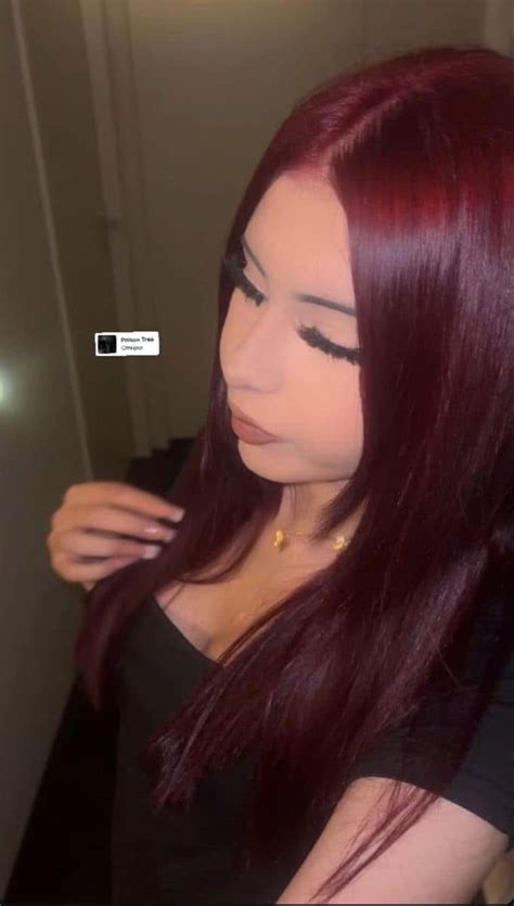 Haircut Examples Red Hair Over Dark Brown