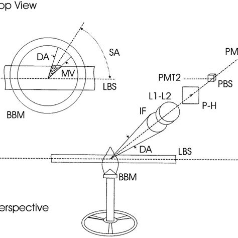 Schematics Of The Detection Systems Bottom Figure Perspective And Of Download Scientific