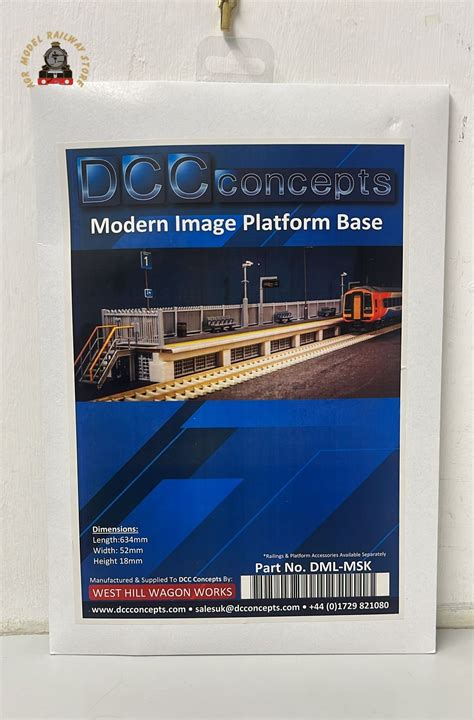 Dcc Concepts Dml Msk Oo Gauge Modern Station Platform Kit Agr Model Railway Store